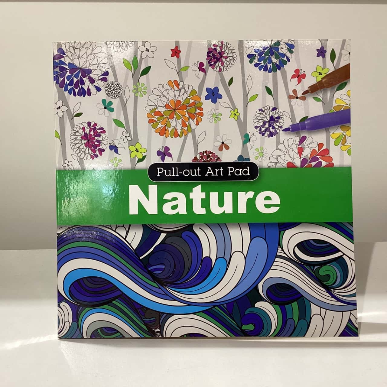 Brand New Nature Pull Out Art Pad - Never Used Colour In Book
