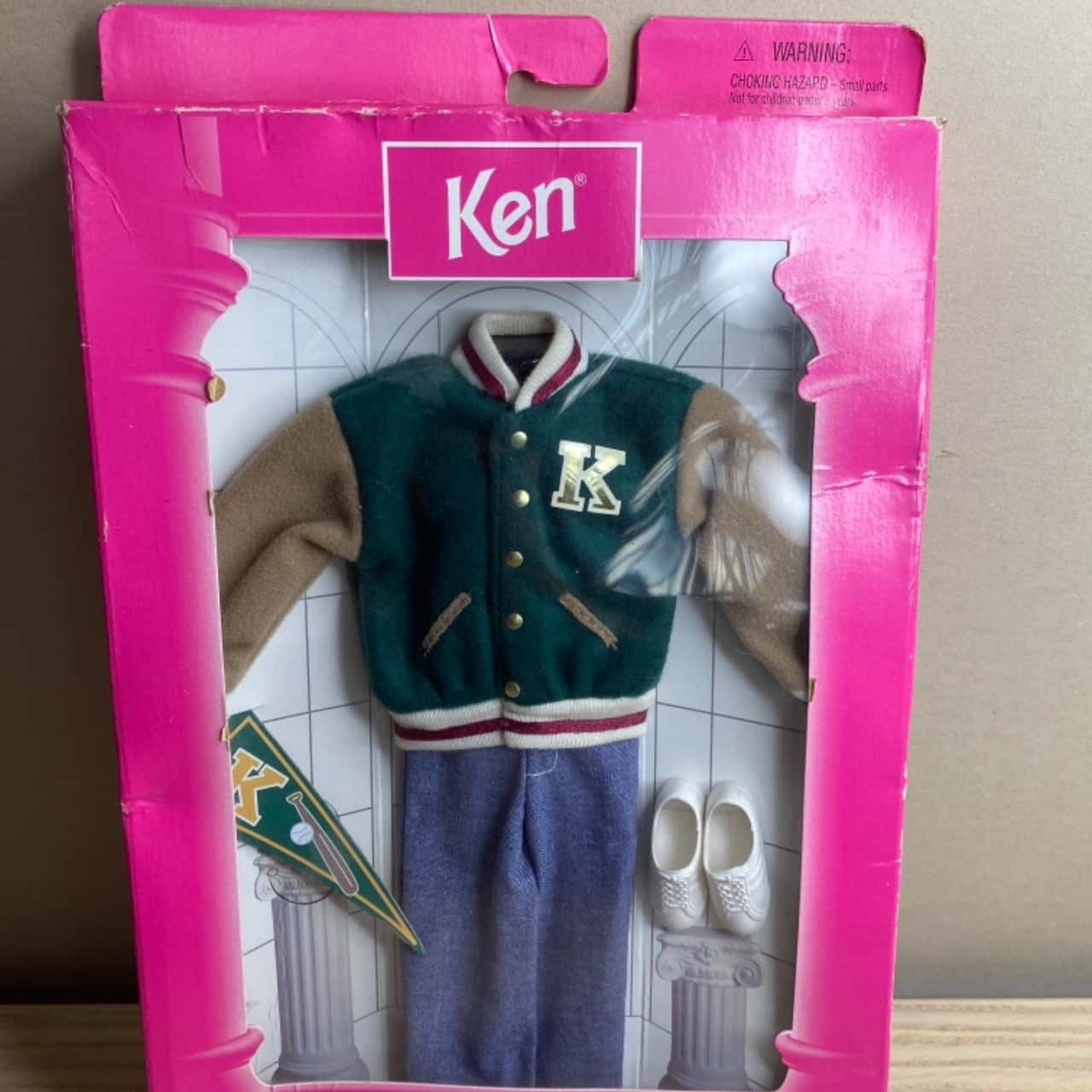 Brand New Barbie - Fashion Avenue Ken Outfit Pack Varsity Letterman ...