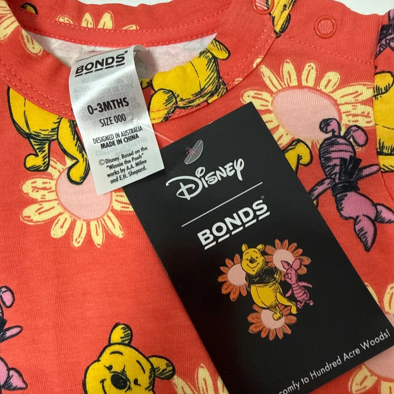 BNWT Bonds Baby Kids Size 0-3m Dress Coral (s) - New With Tags | Salvos ...