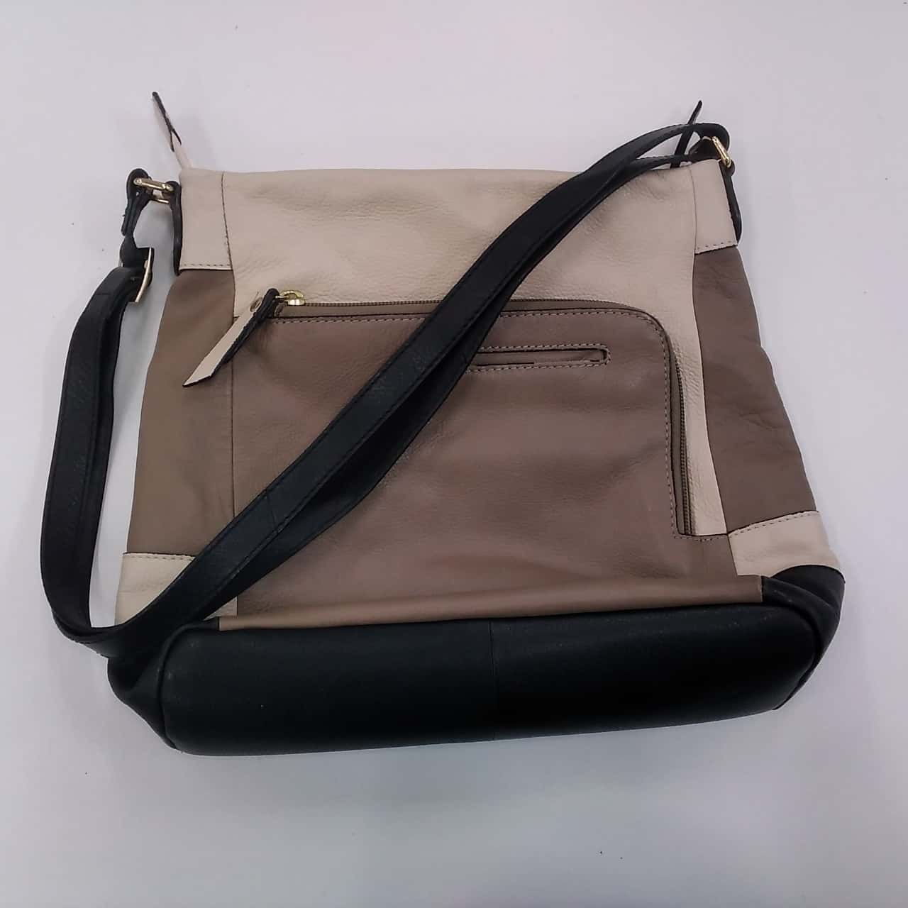 COLORADO Multi Beige Genuine Leather Handbag (442)(s)