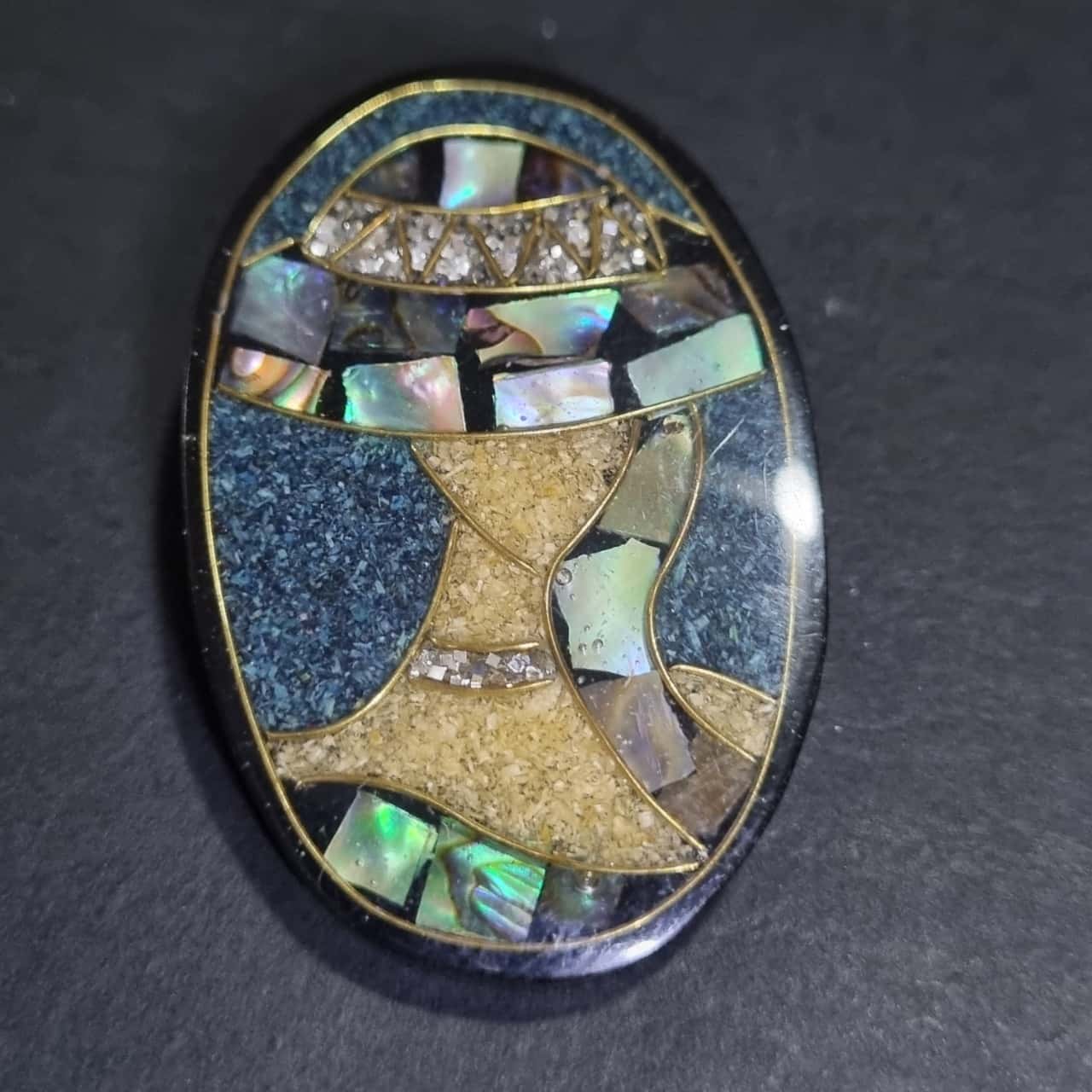 Womens Brooch - Paua Shell(s)