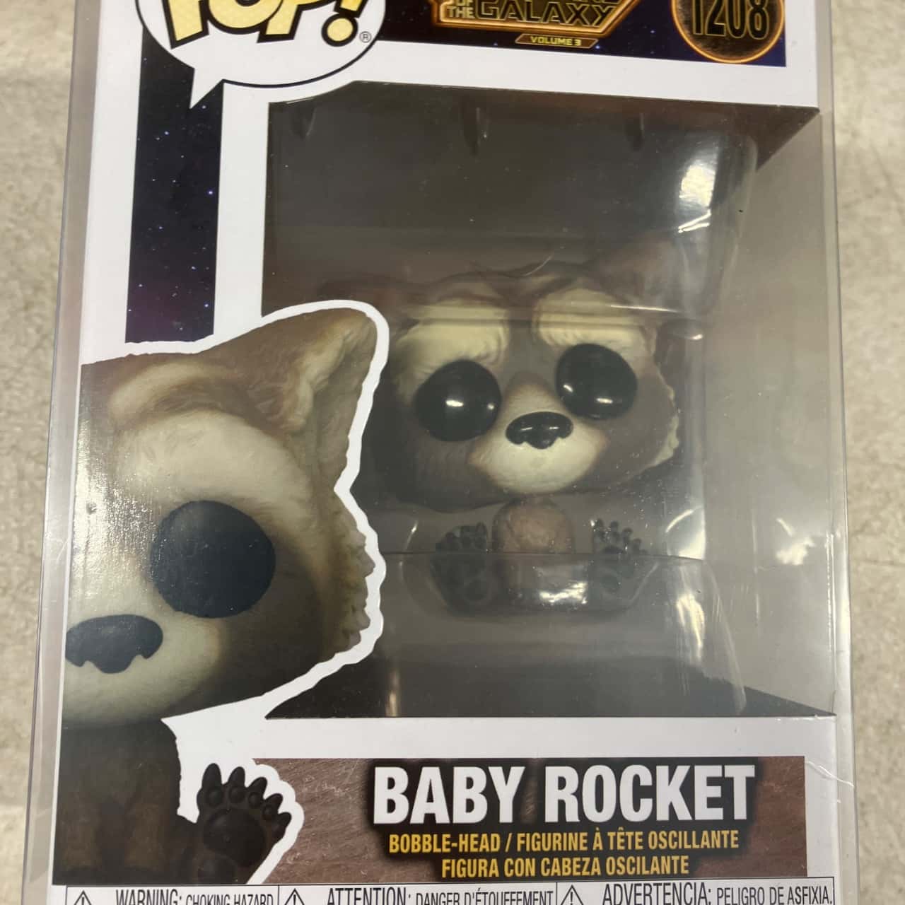 Baby Rocket gotg vol 3 bobble-head funko