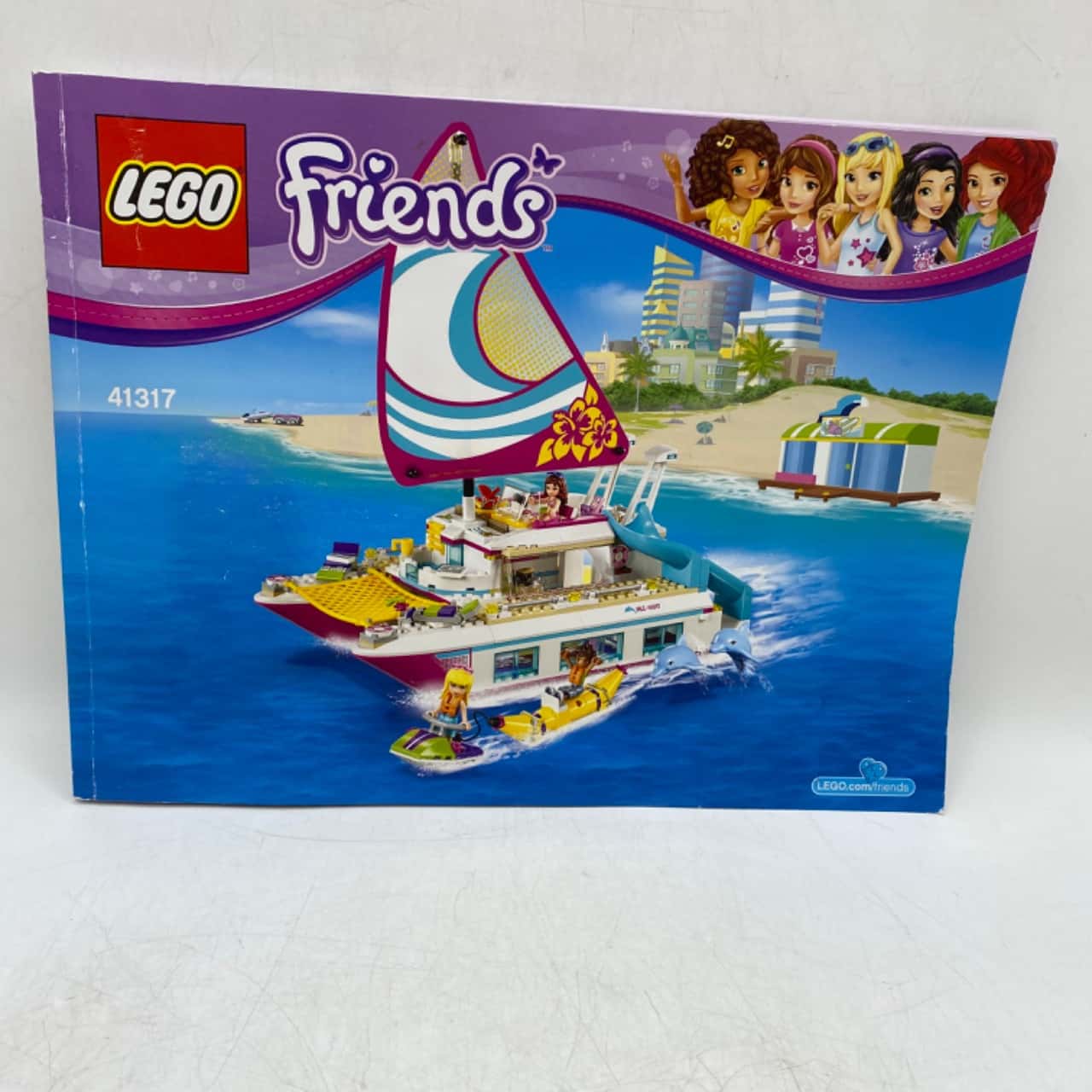 2 Lego Friends Instruction Manuals 41317 & 41314