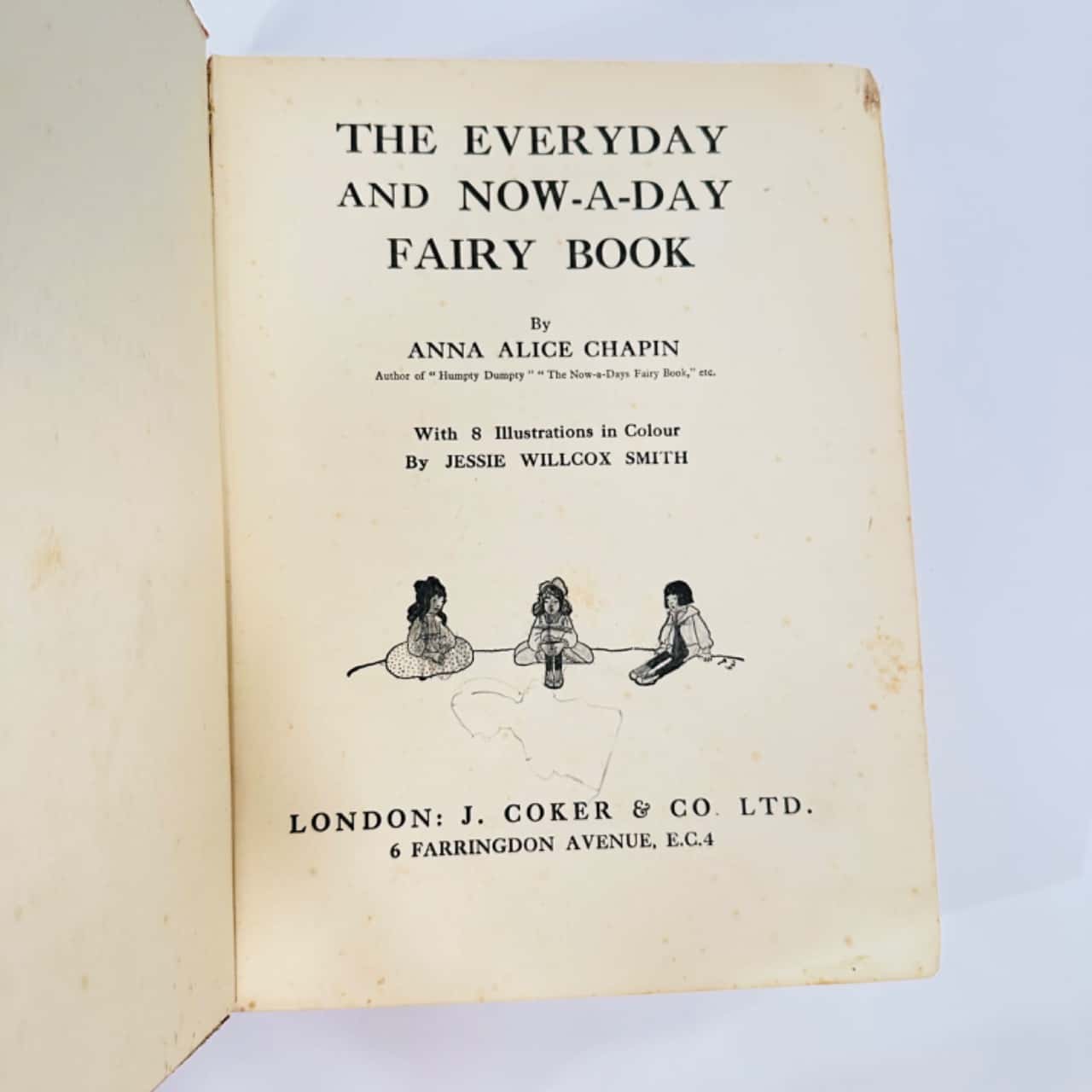VINTAGE The Everyday & Now-A-Day Fairy Book