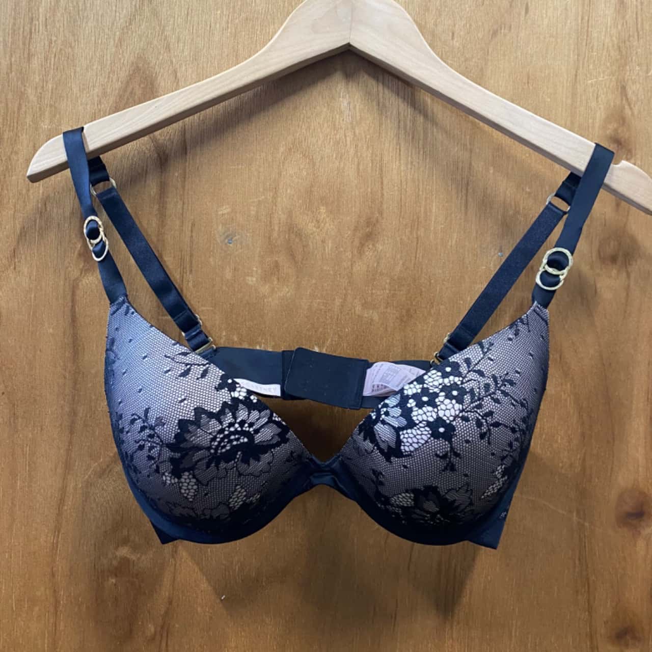 Stella Mcartney Black Lace Bra Size 12D(s)