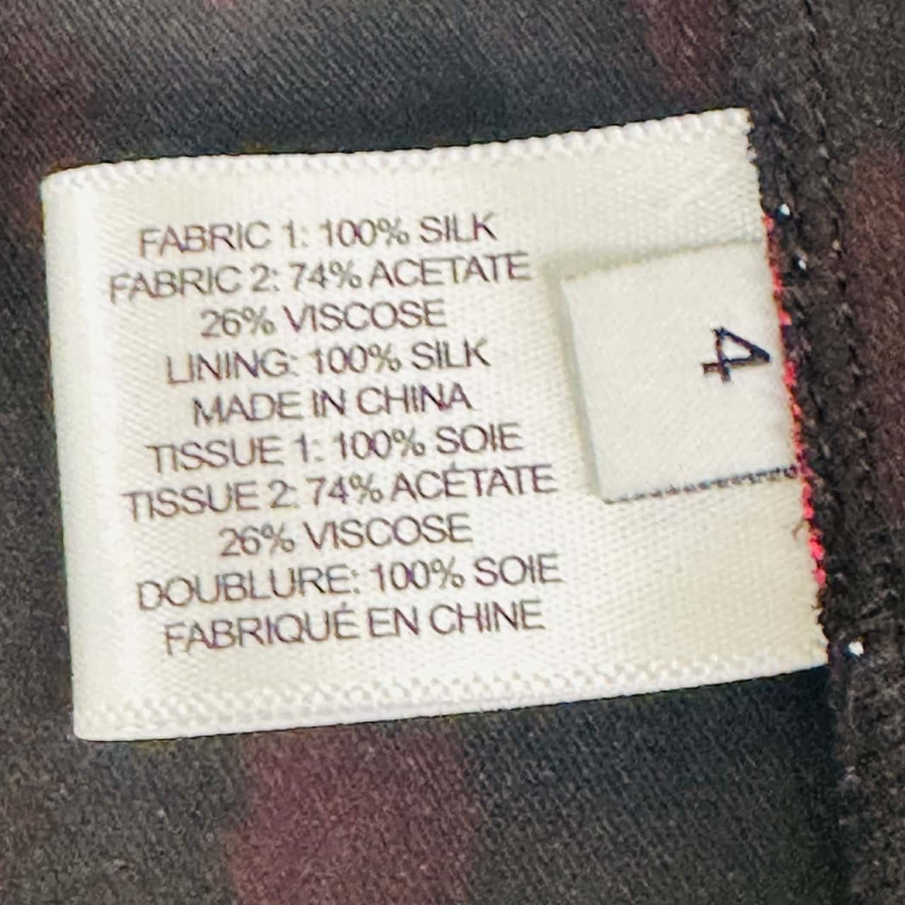 PROENZA SCHOULER Size 4 Short Sleeve Dress Polka Dot