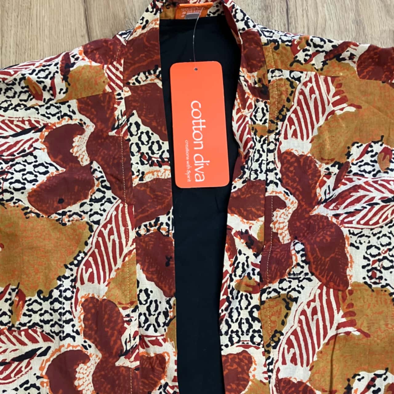 Cotton Diva BOHO Kimono BNWT Size M(s)