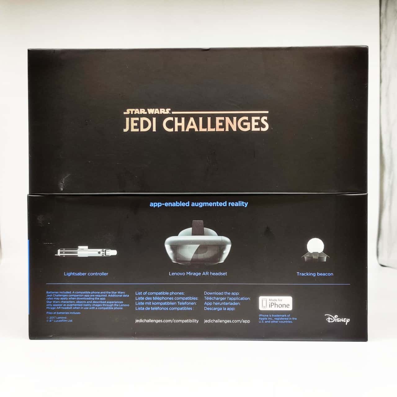 Lenovo Star Wars Jedi Challenges - Lightsaber Controller, AR Headset ...