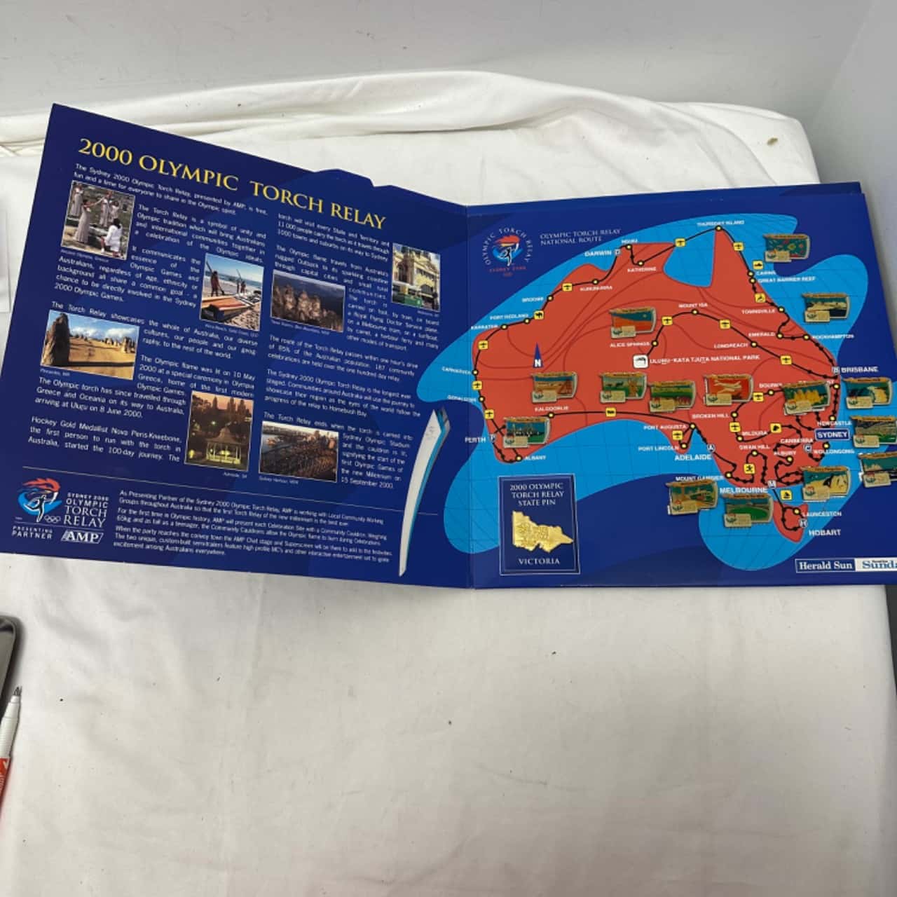 2000 Sydney Olympic Tourch Relay Pins