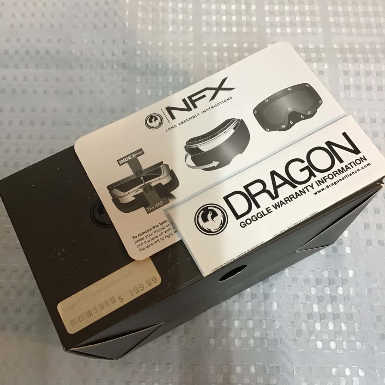 Dragon Goggle NFX Unisex Gold / Green / Yellow Goggles