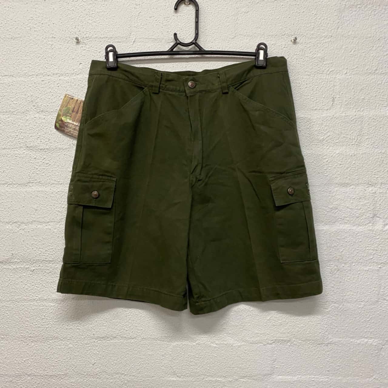 Timberland Mens Shorts Size 36 Green (s)