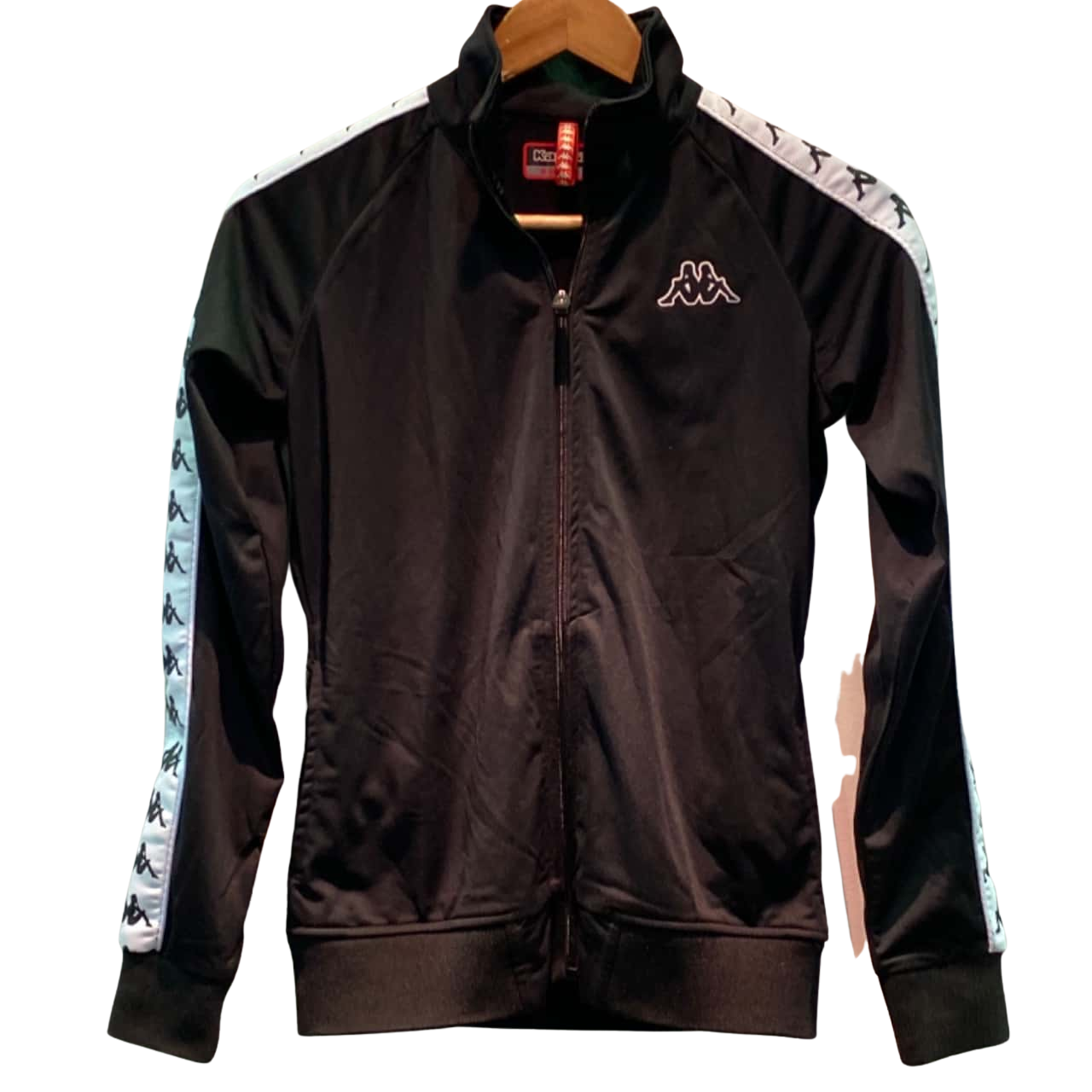 Kappa Womens Size S Black / White (s)