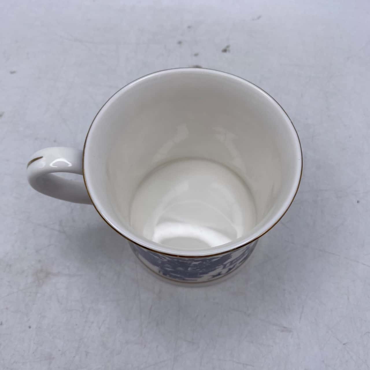 Beautiful Heritage Stoke-On-Trent Fine Bone China Cup Blue Willow MUGS