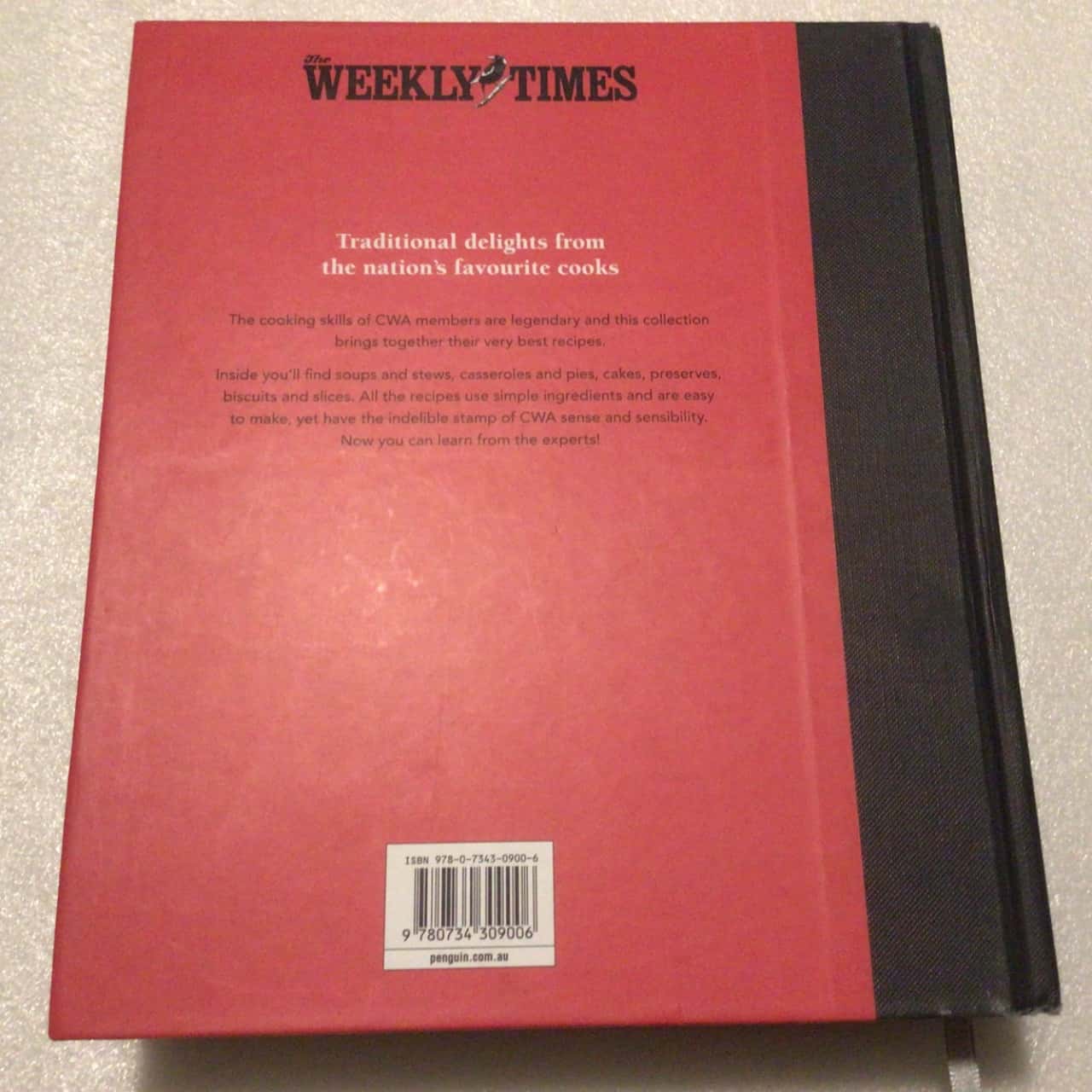 Large H/C Country Womens Association Classics Cookbook The Weekly Times ...