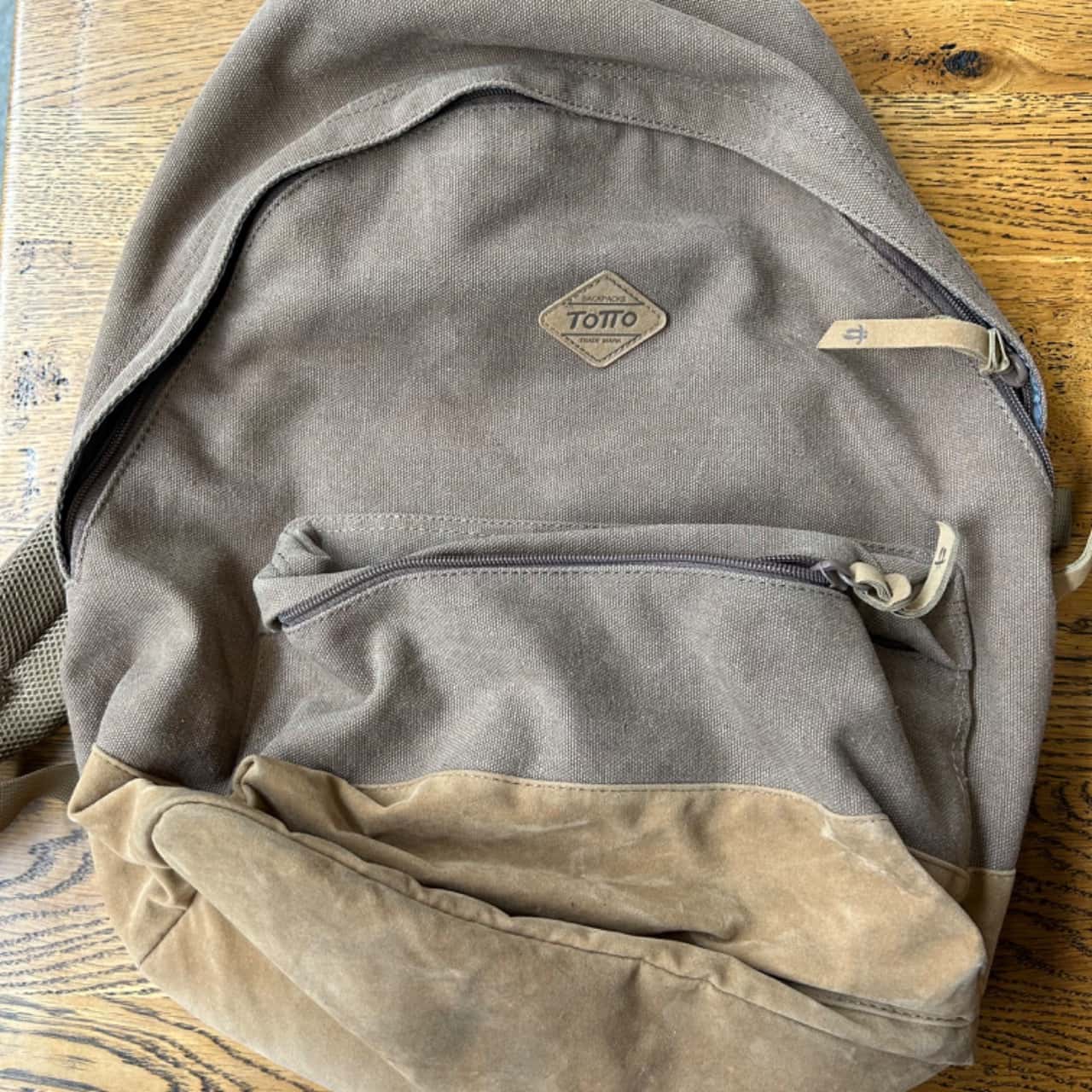 Mens Totto backpack - brown