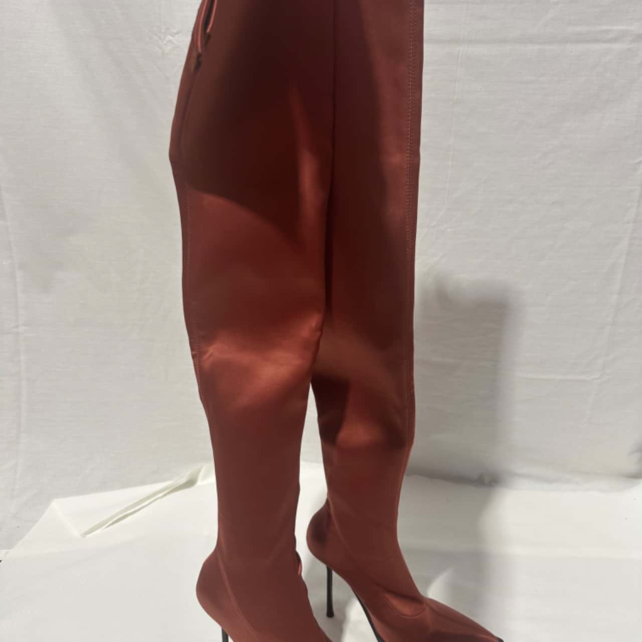 Alias Mae Womens rust thigh high boot healsSize 36 (size 6 AUS) (s)