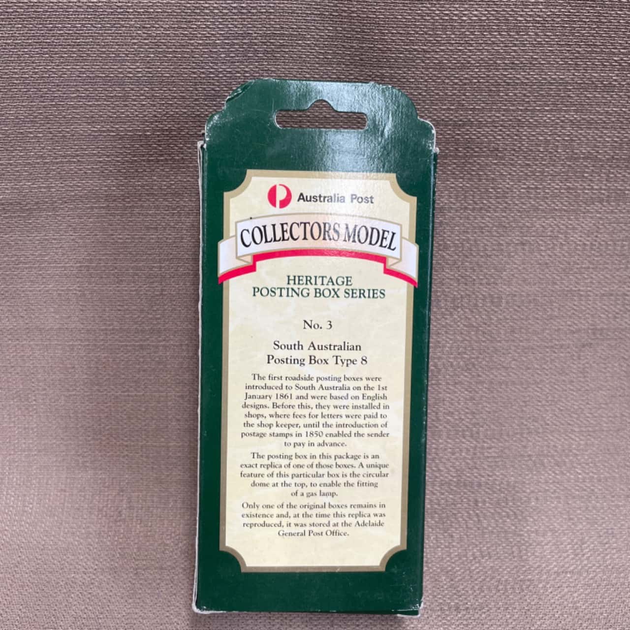 Australia Post Collectors Model Heritage Posting Box Series - New (2 ...