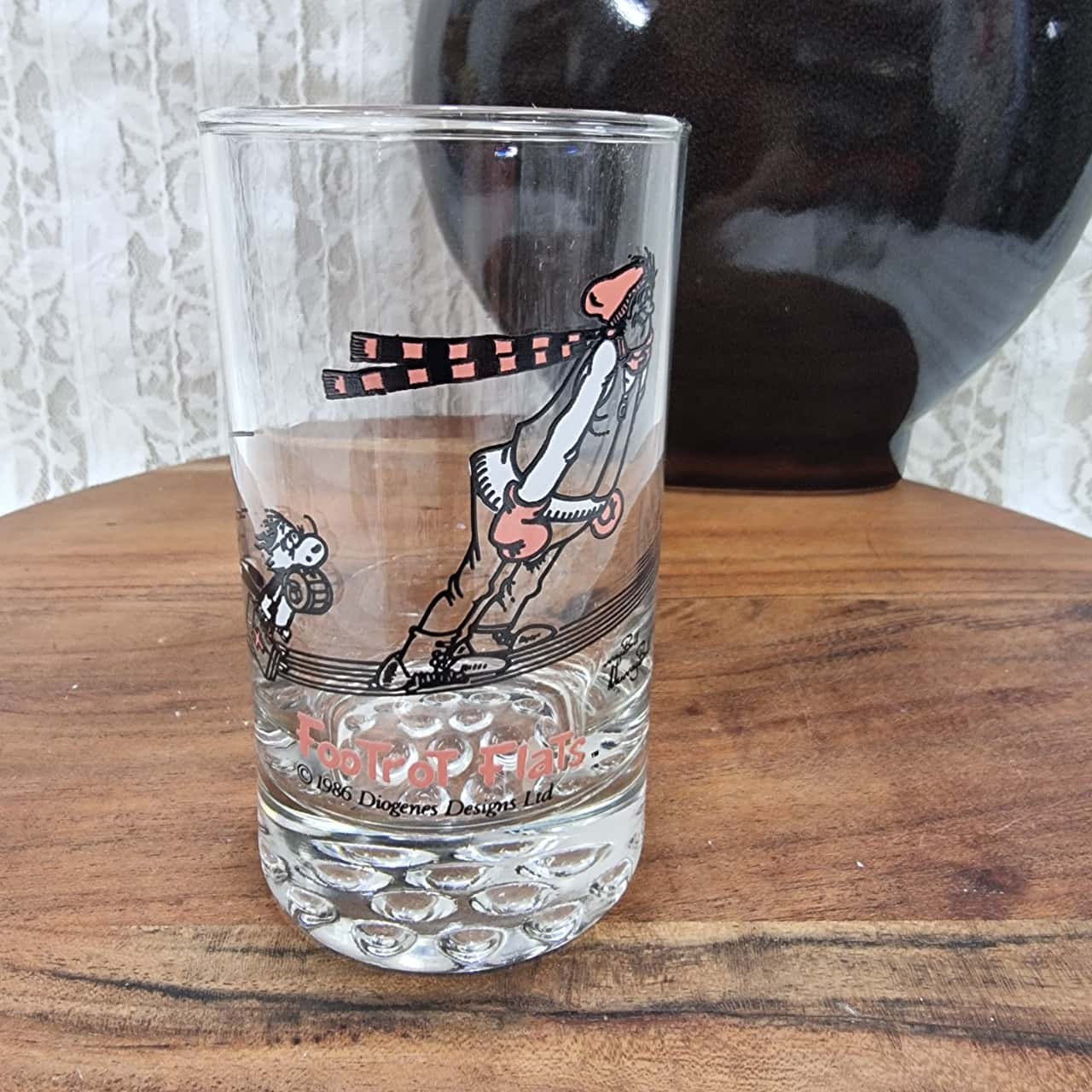1986 Footrot Flats Murray Ball Collectable Glasses - Set Of 5(s)