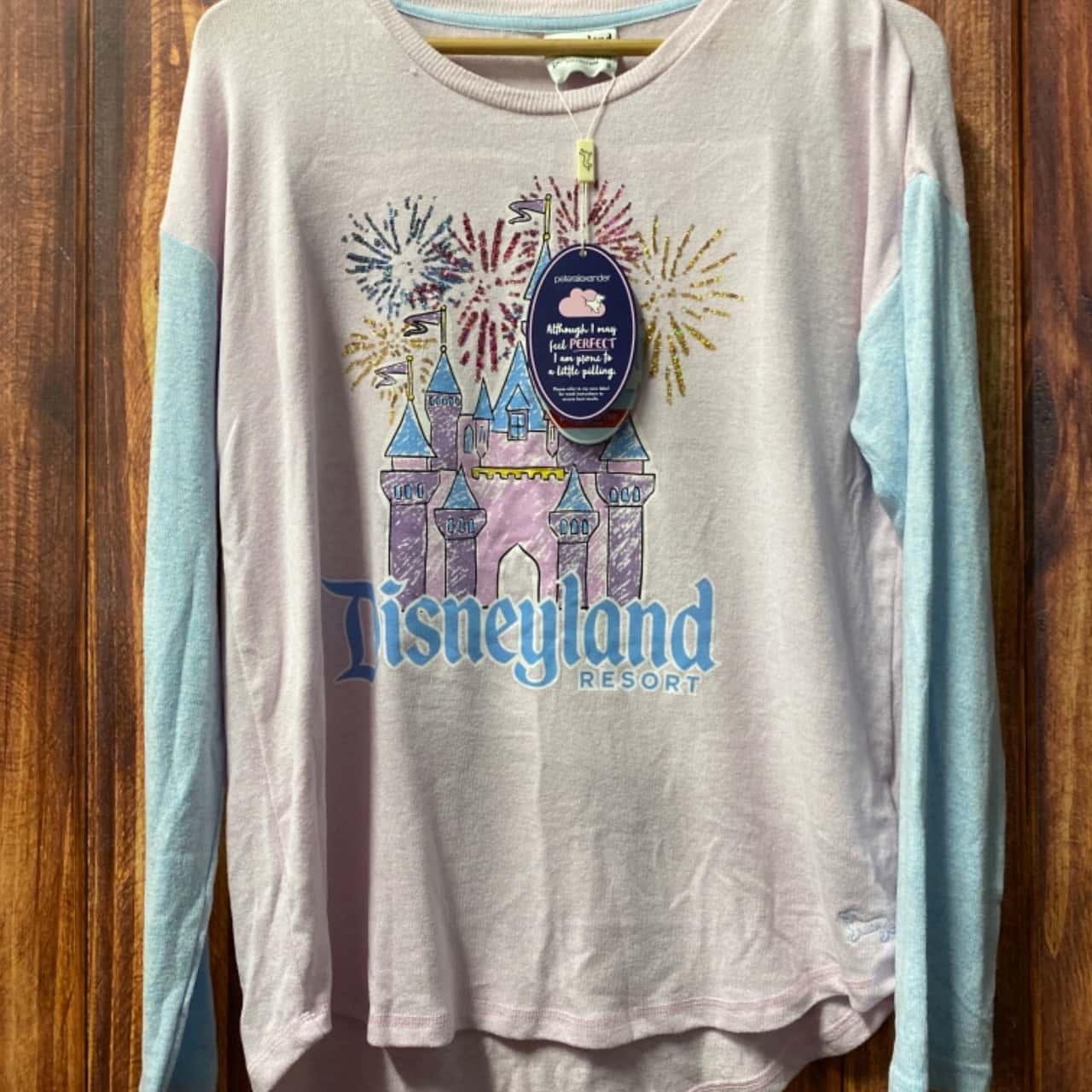 Peter Alexander Disney Size S Blue / Pink top new
