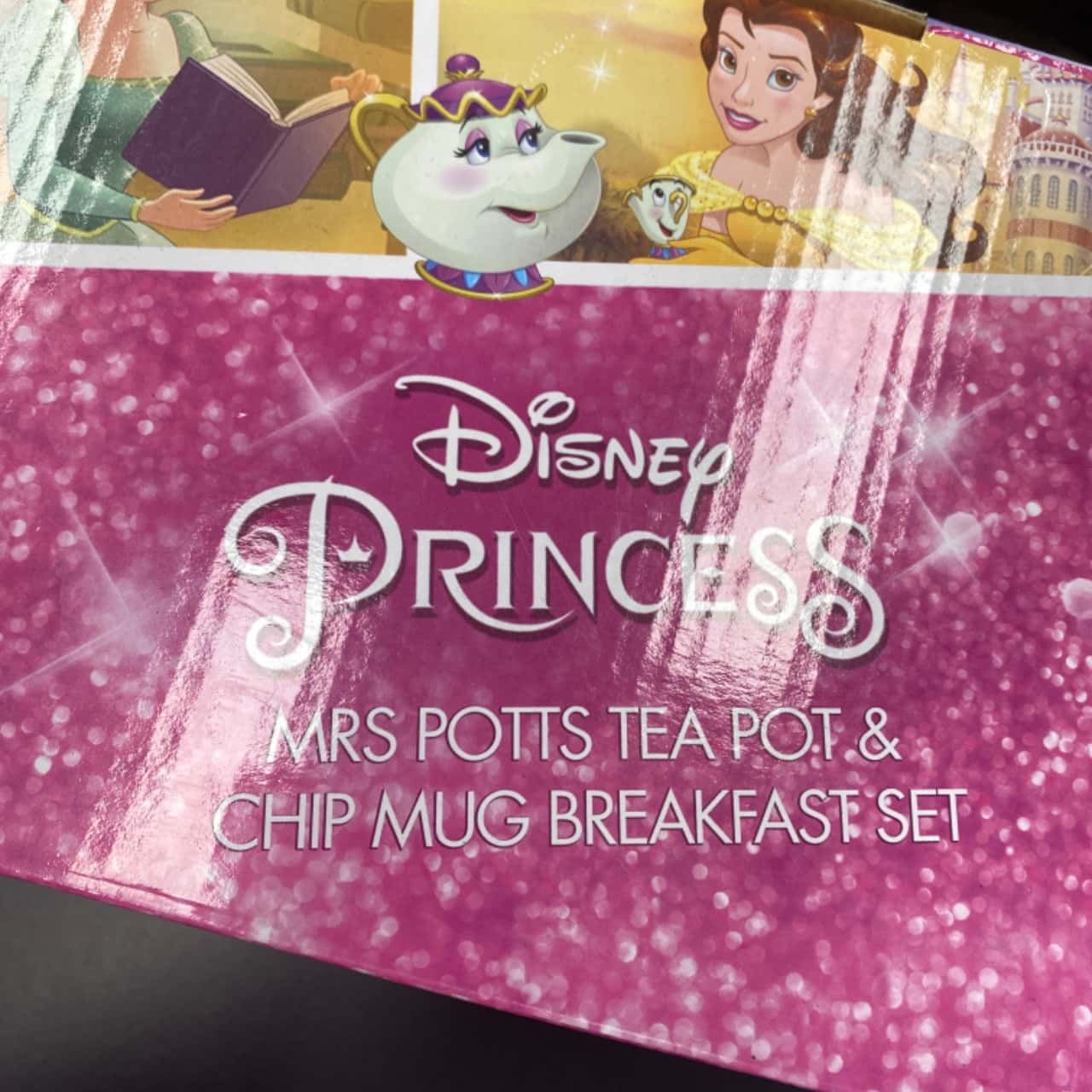 Disney Princess Mrs Potts Tea Pot & Chip Mug (s) - Used Very Good ...