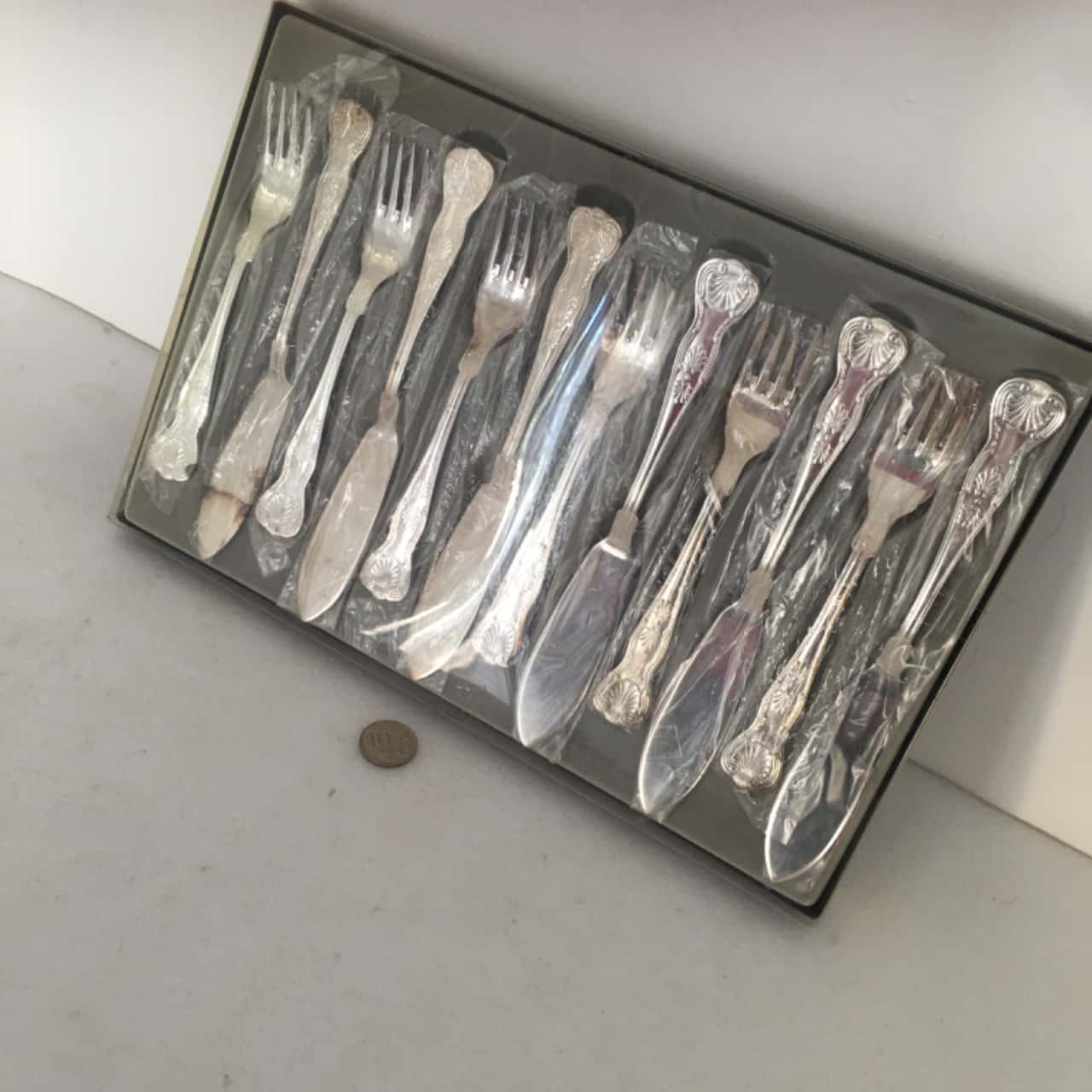 BNIB Vintage Set of KINGS 6 Fish Eaters Brica 1(s)