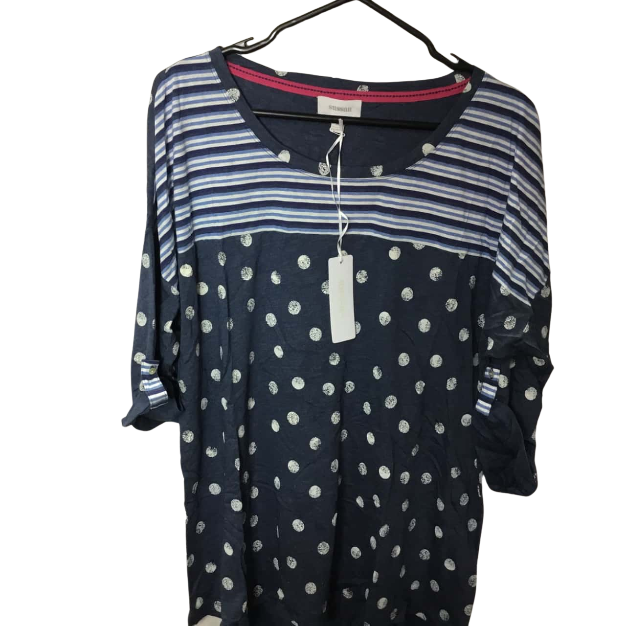 Women’s Sussan Size XL Blue / Navy Blue / Pattern / White (s)