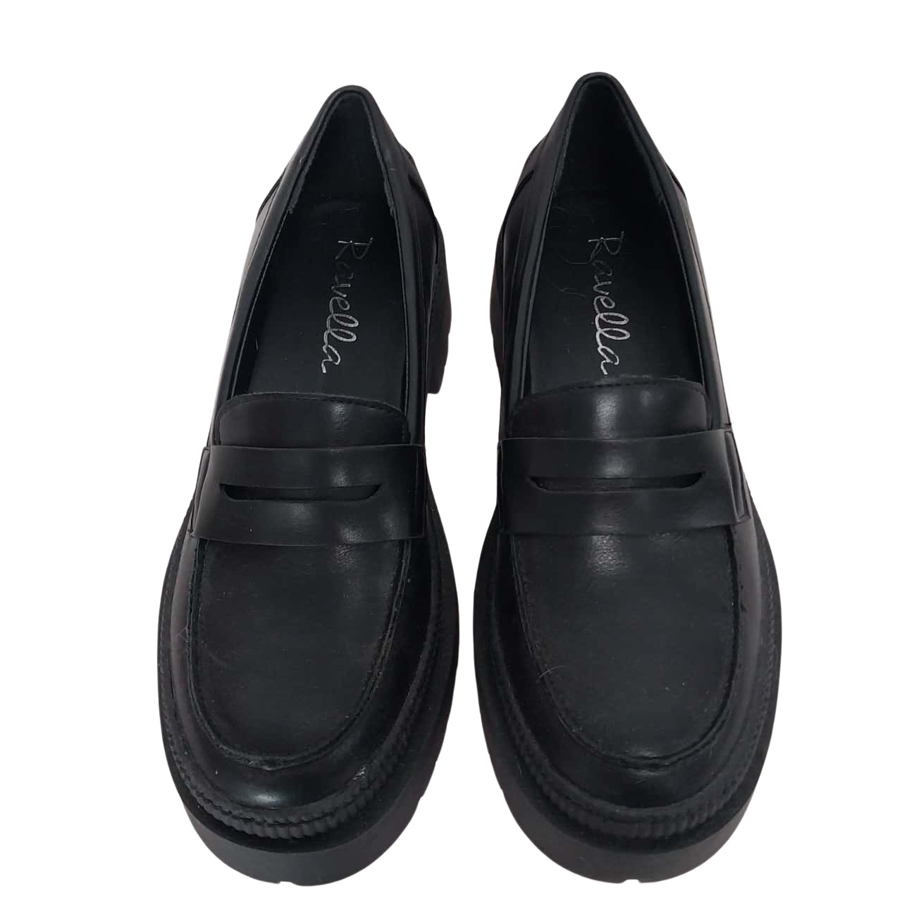 Ravella - Women's loafer shoes, sawyer 5, Black.