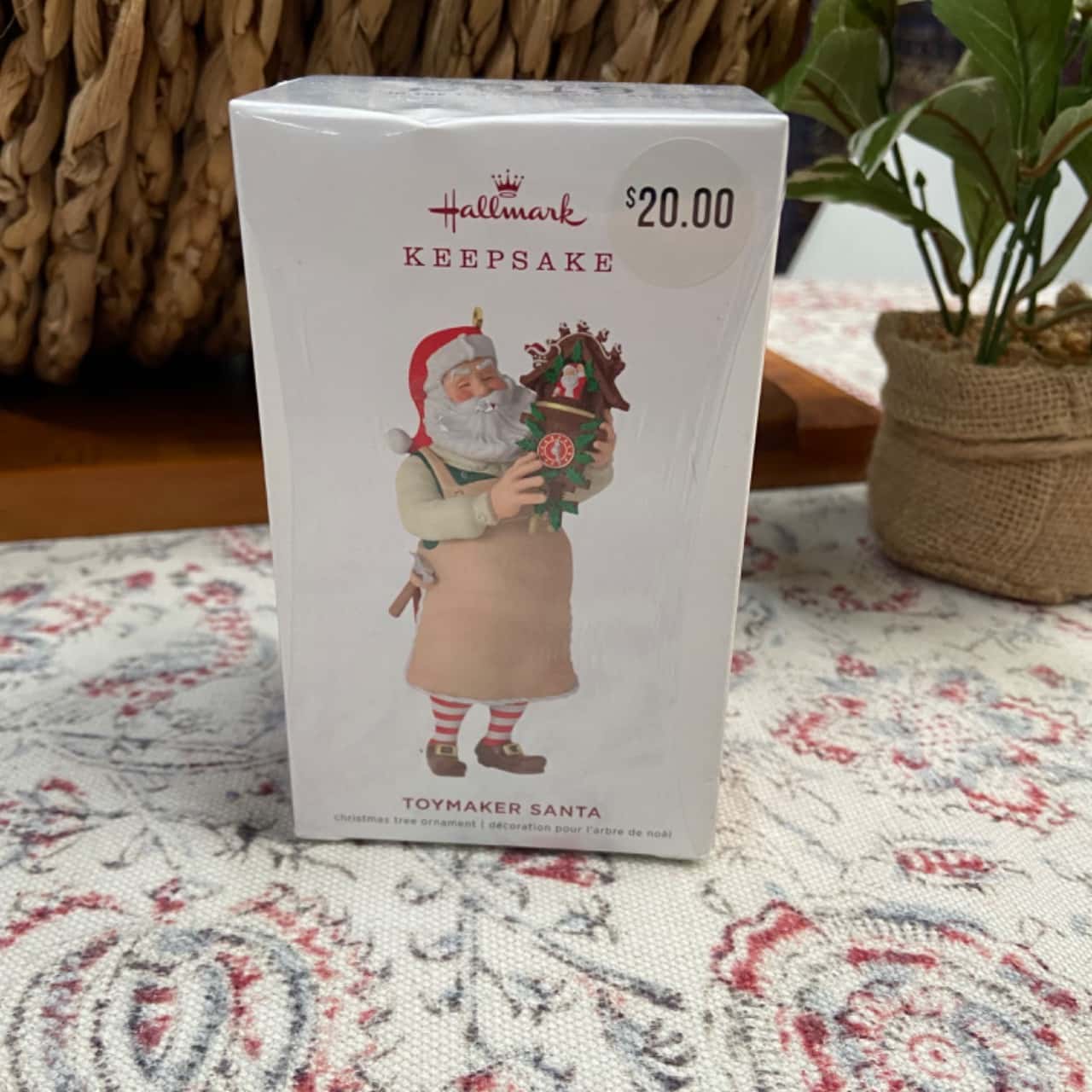 Hallmark Keepsake Christmas Tree Ornament - Toymaker Santa(s)