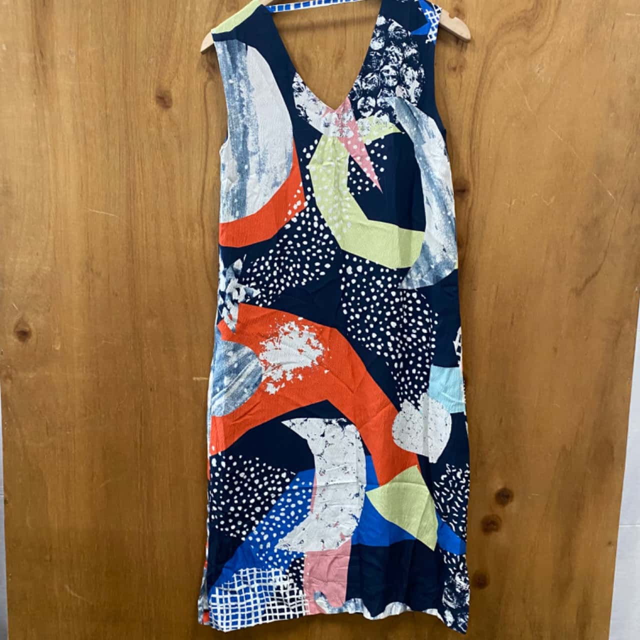 Gorman Silk Navy Printed Dress Size 8(s)