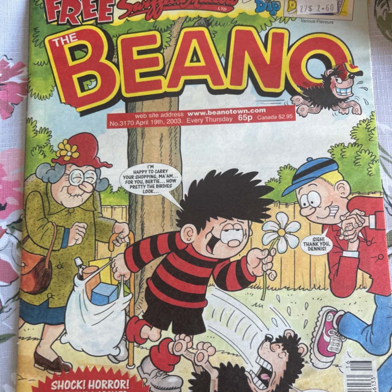 The Beano 5 comics (b4)