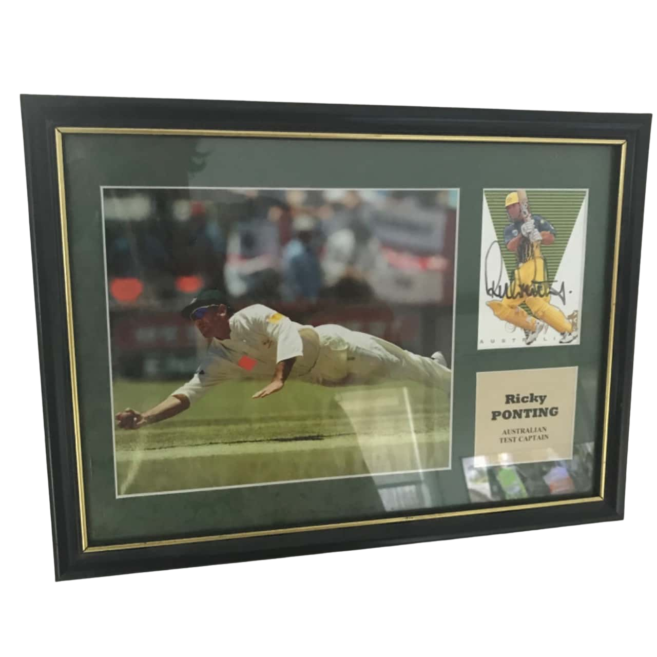 Ricky Ponting Signed Framed Cricket Australia Memorabilia Photo ...