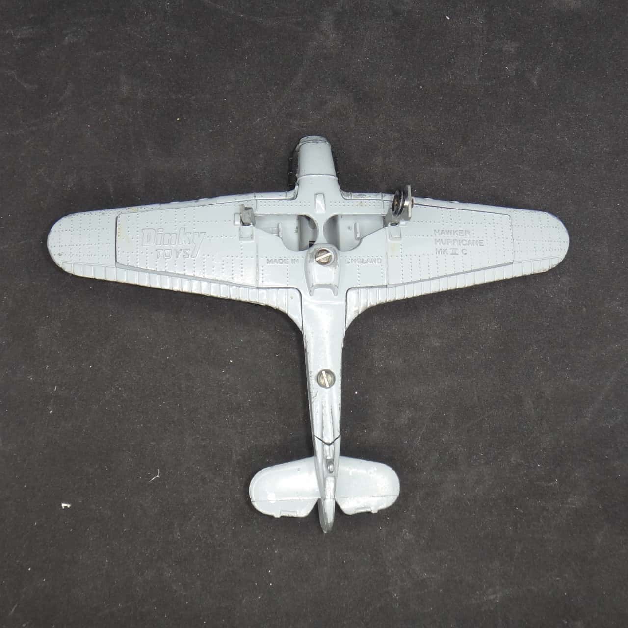 Vintage Toy Fighter Plane - Dinky Toys Hawker Hurricane MK II C, Made ...