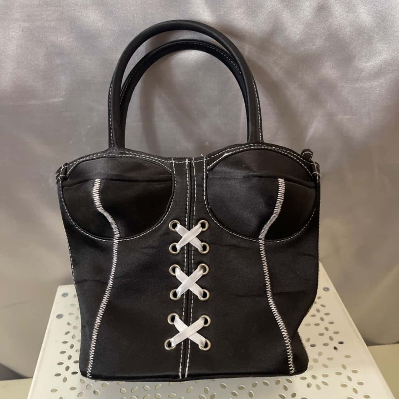 Bustier Clutch / Handbag Black (s)