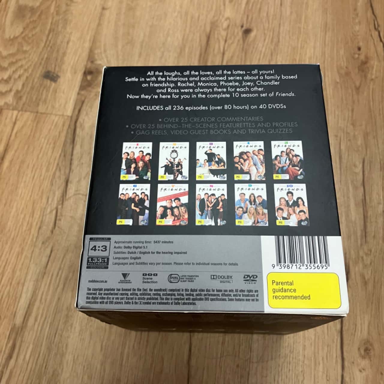 Friends DVD Set Ten Seasons