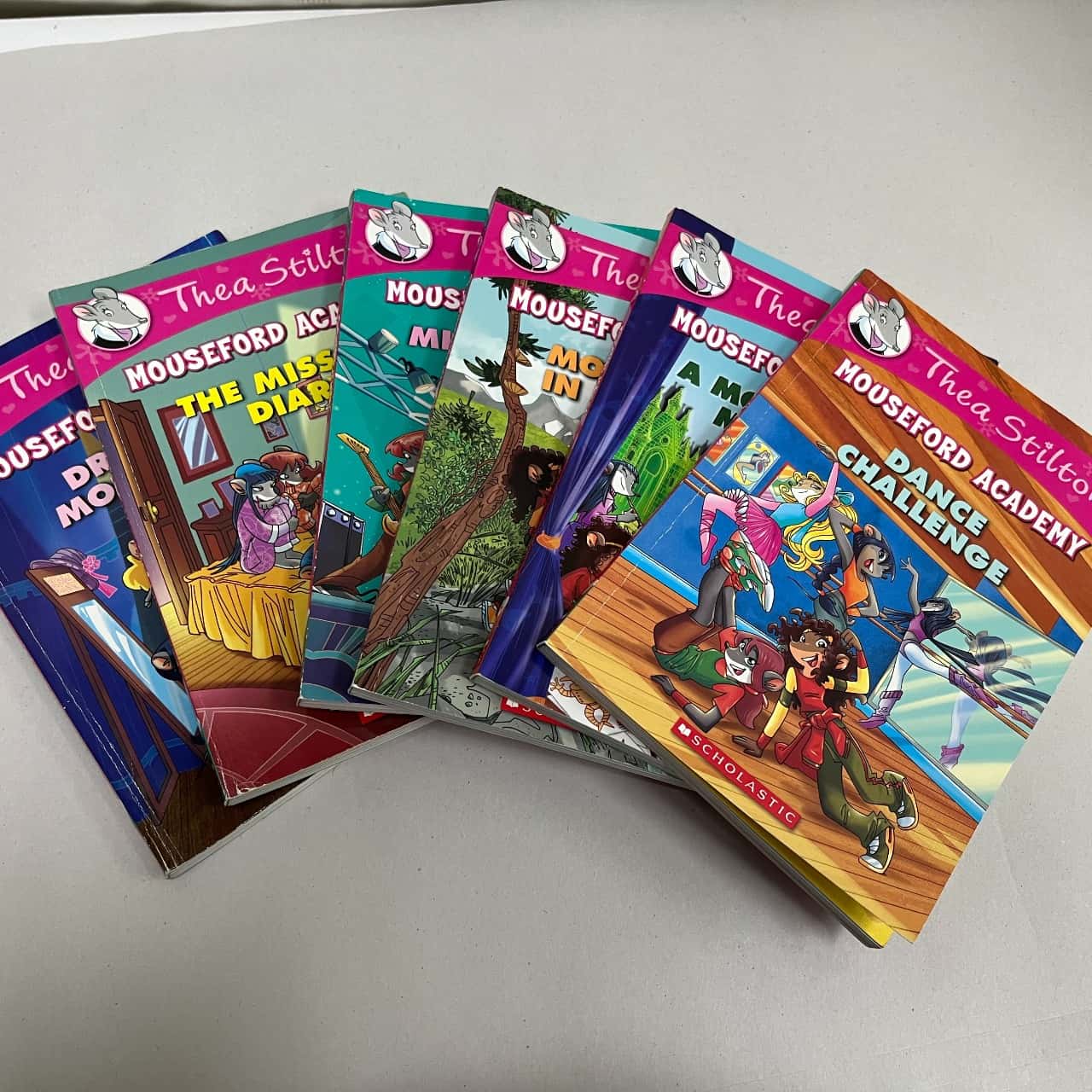 Thea stilton mouse ford academy x6 books(s)