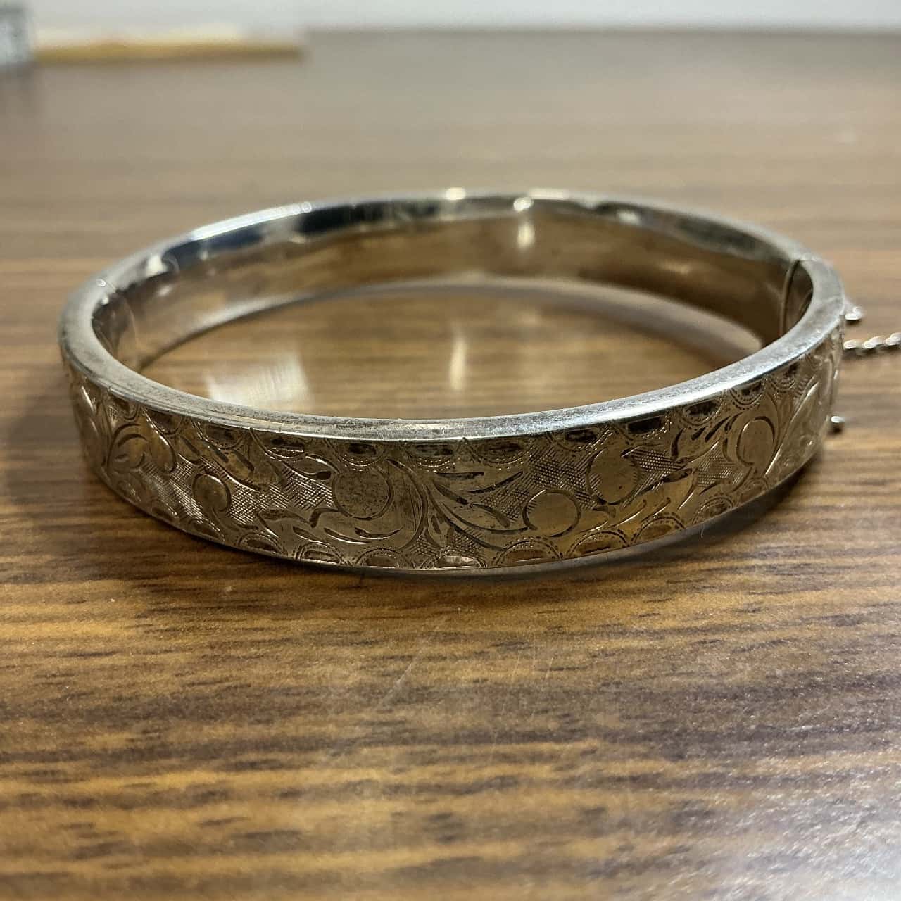 Vintage 925 Sterling Silver Engraved Bangle(s) - Used Very Good ...