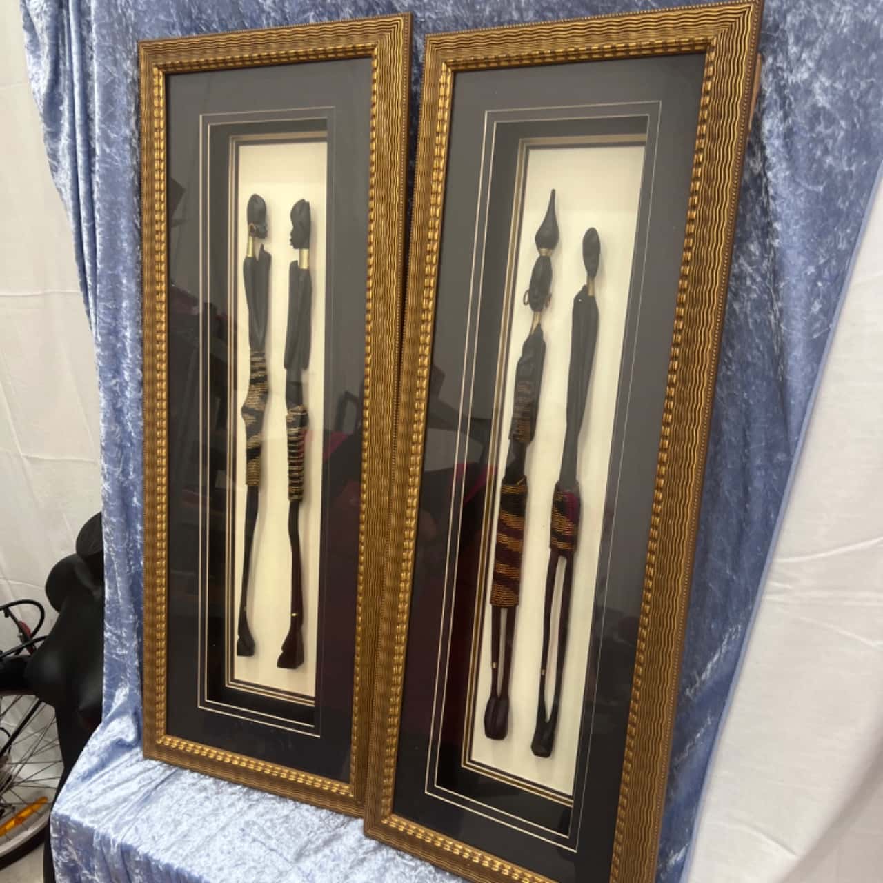 Boocoo Designs Framed HandCrafted In South Africa Pair of 2 Pick Up ...