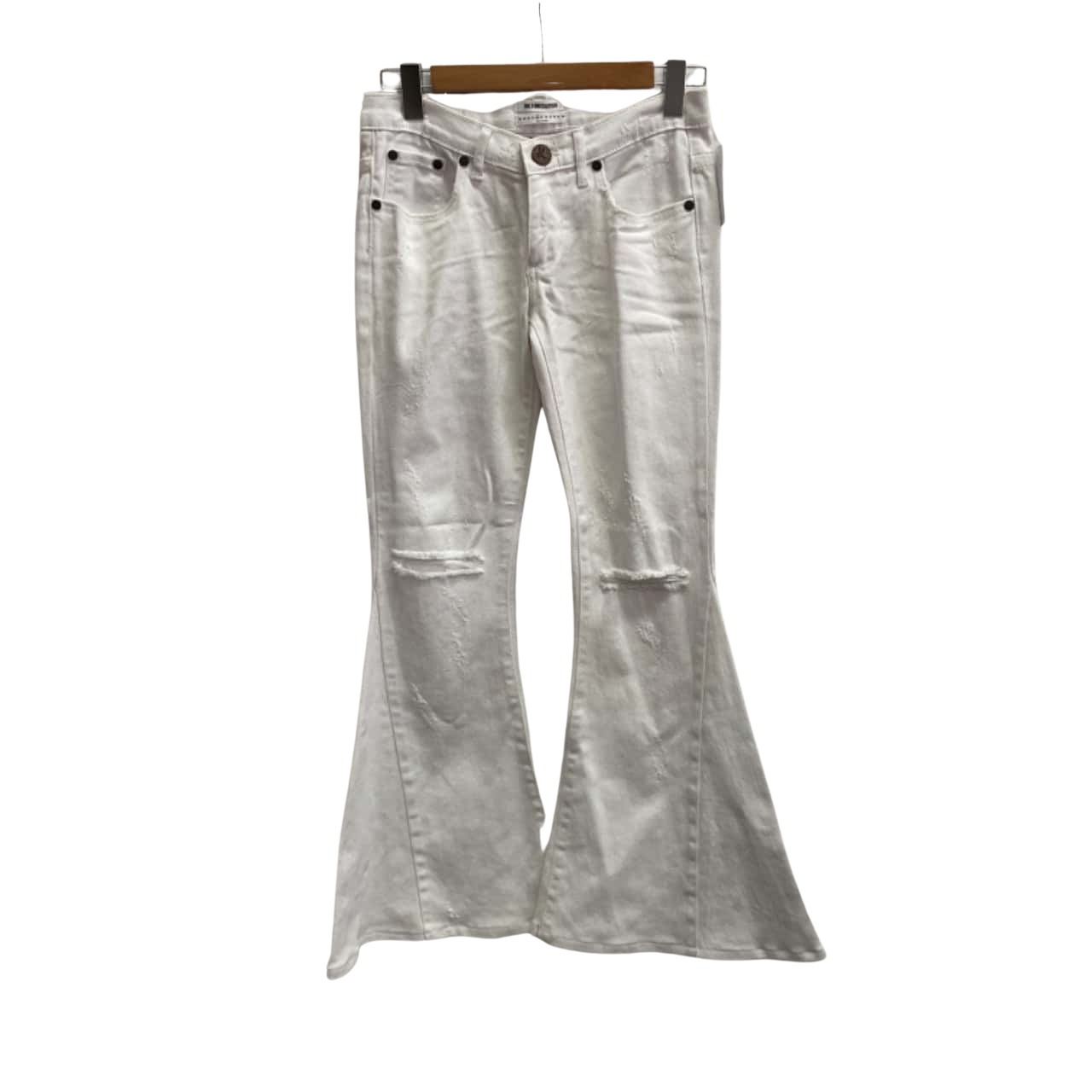 Oneteaspoon Womens Size 26 Wide Leg Jeans White