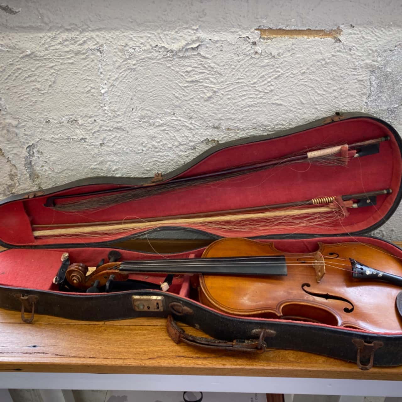 Giovan Paolo Maggin Antique Violin Circa 1900-1910 Made In Germany (s)