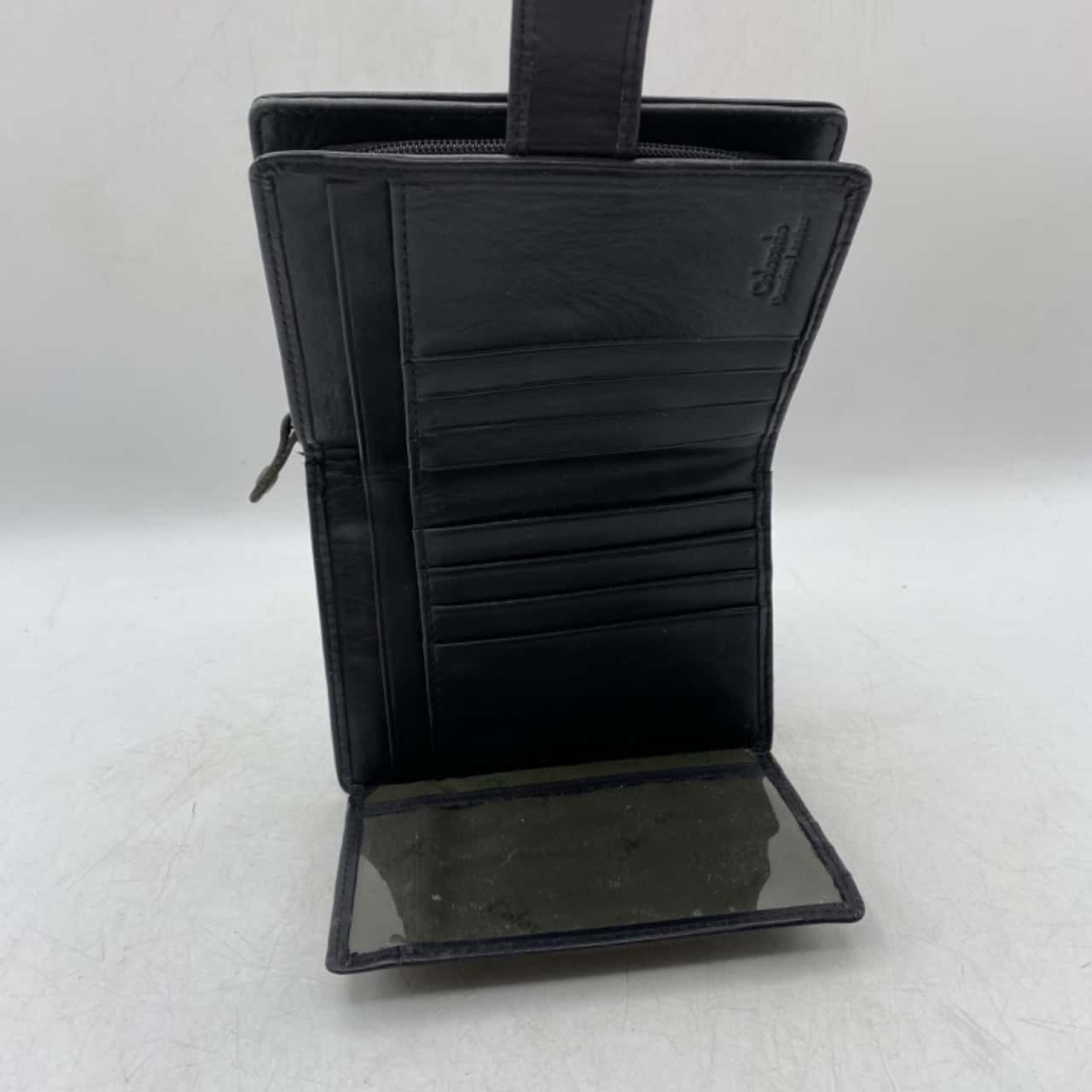 Colorado. Mens Black Leather Wallet. 10 x 12 x 4 cms. Lots of room for ...