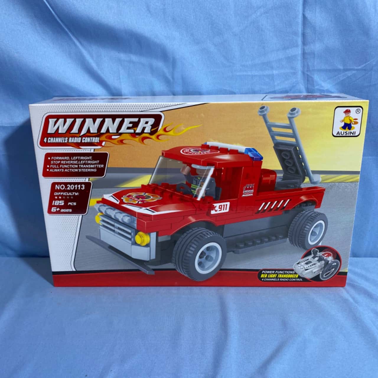 Winner 4 Channel Radio Control Fire Truck