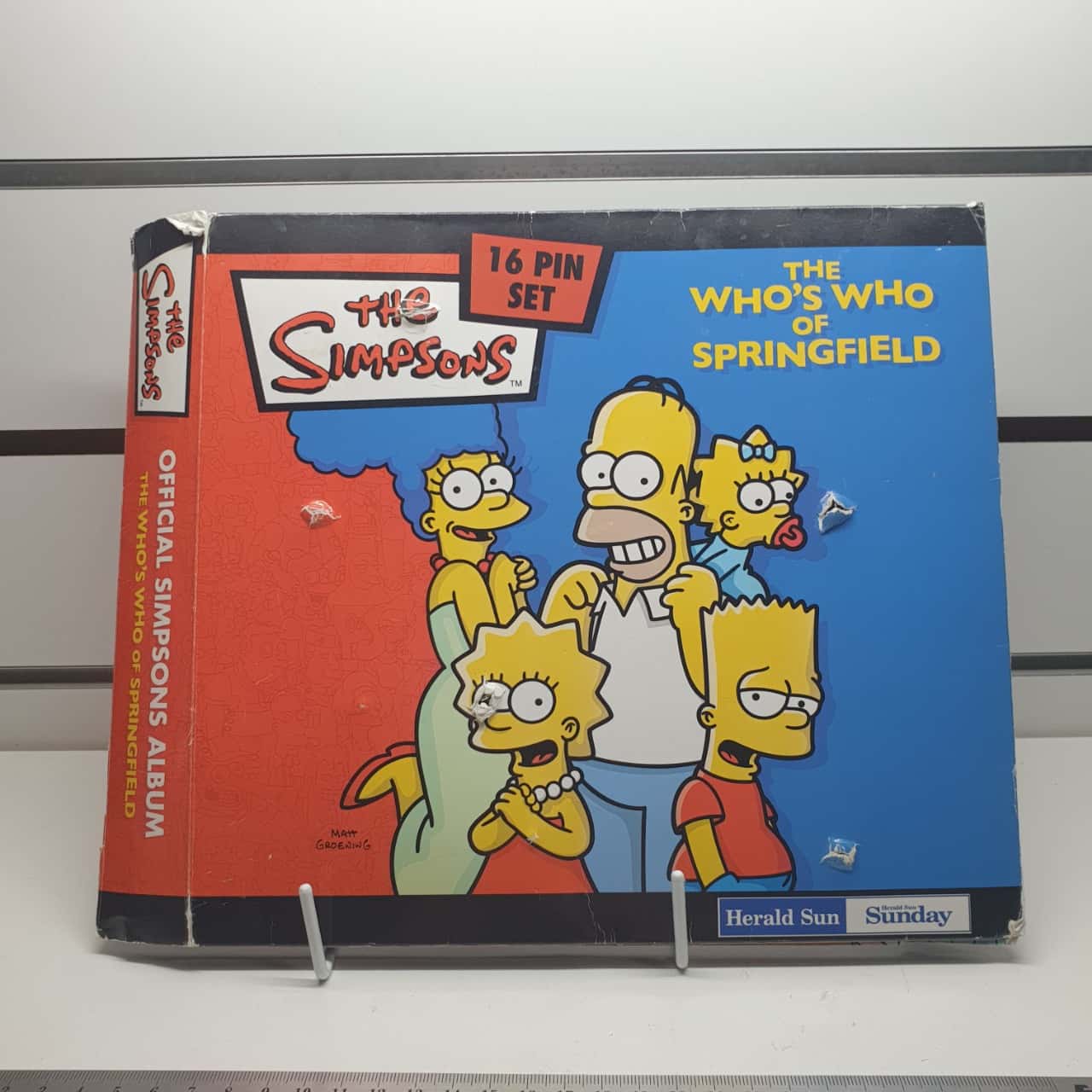 The Simpson's Who who of Springfield 16 Pin Set (s) - Used Good ...