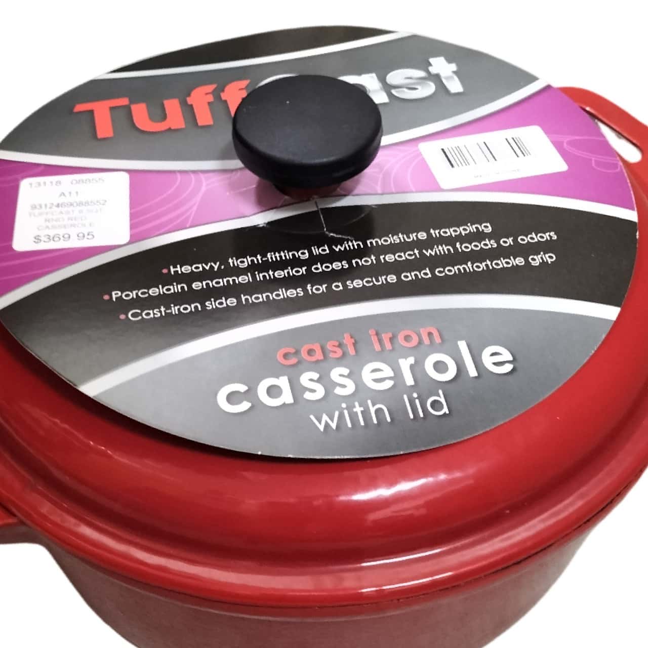 End Of Month Special - TODAY ONLY TuffCast Cast Iron Casserole Dish ...