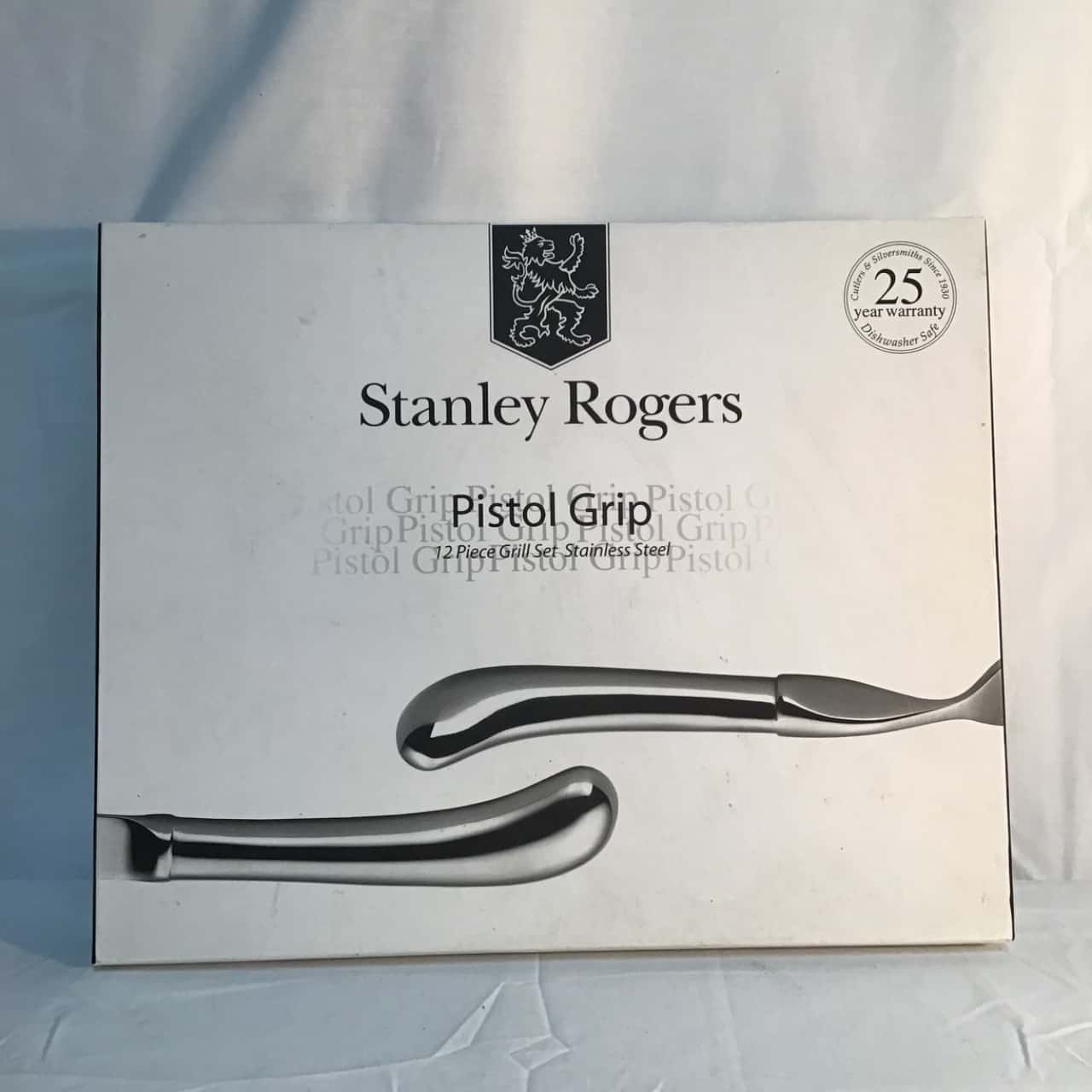 Stanley Rogers Pistol Grip 12 pce Grill set stainless steel(s)