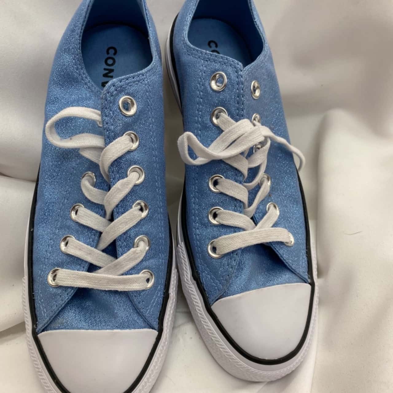 Converse All Stars Womens Size 8 Blue (s)