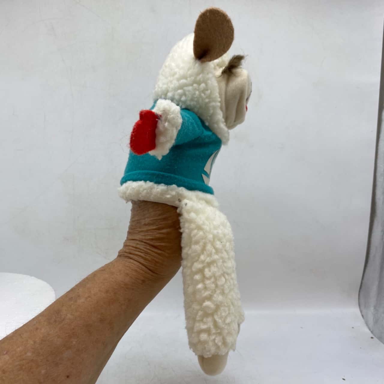 Vintage Lamb Chops Hand Puppet 30 cm(s)