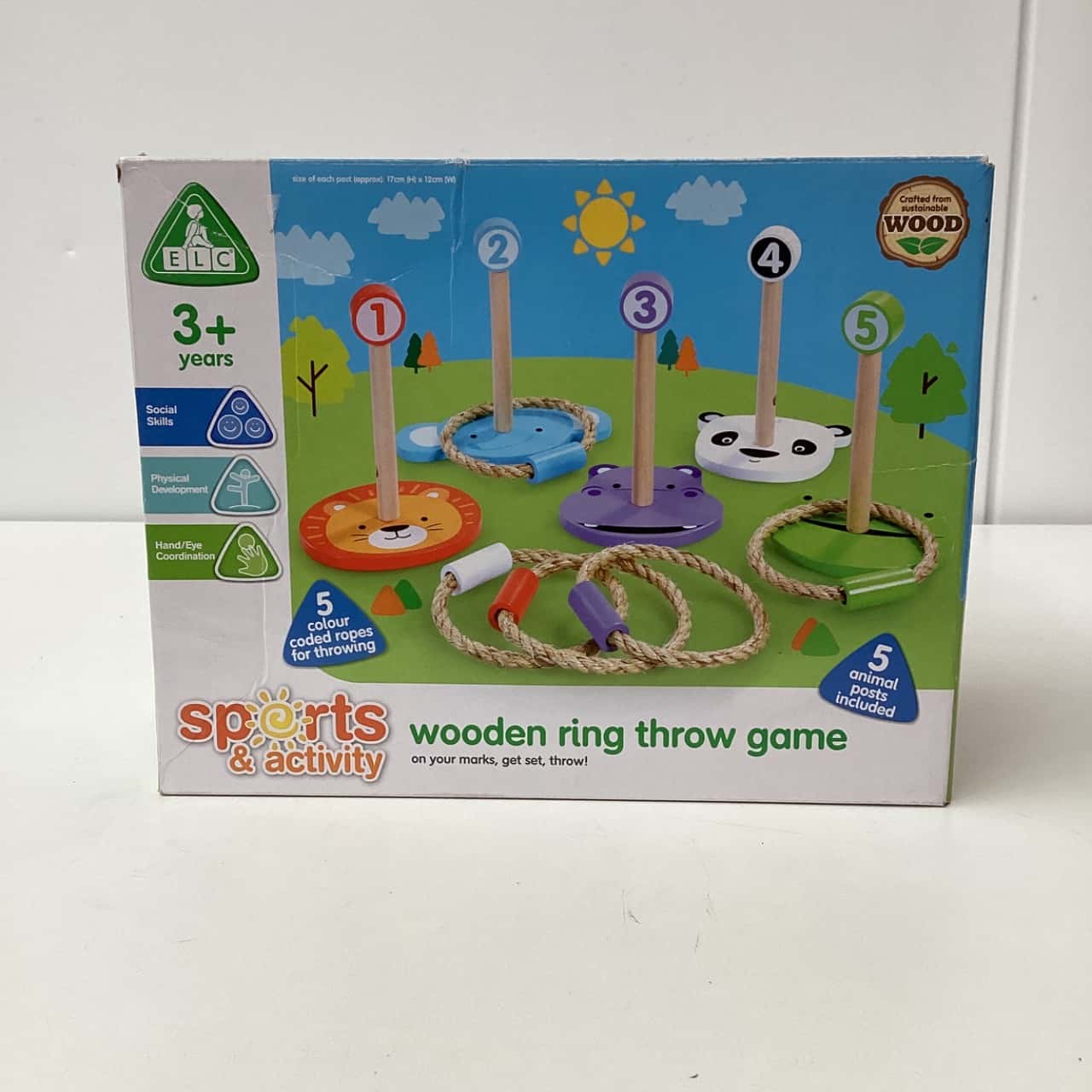ELC Wooden Ring Throw Game(s)