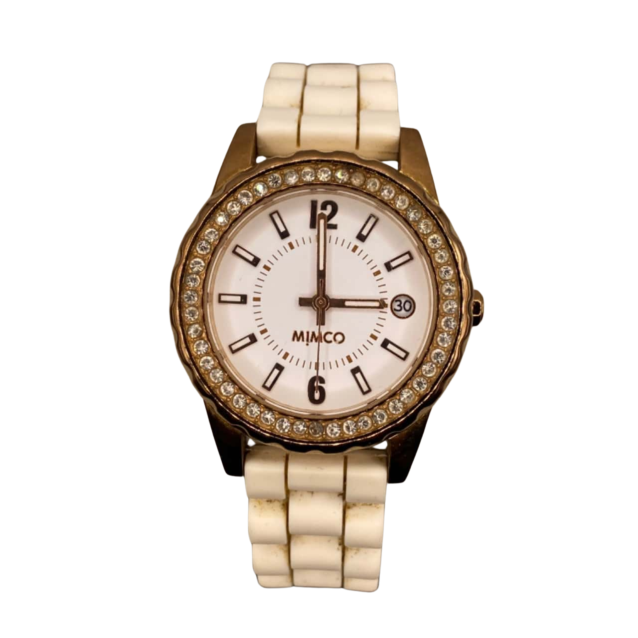 Mimco Womens Watch White/Gold(s) - Used Good | Salvos Stores