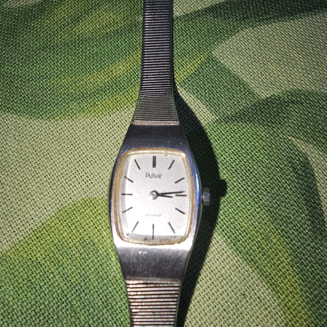 Womens Pulsar Vintage Watch (b7c)