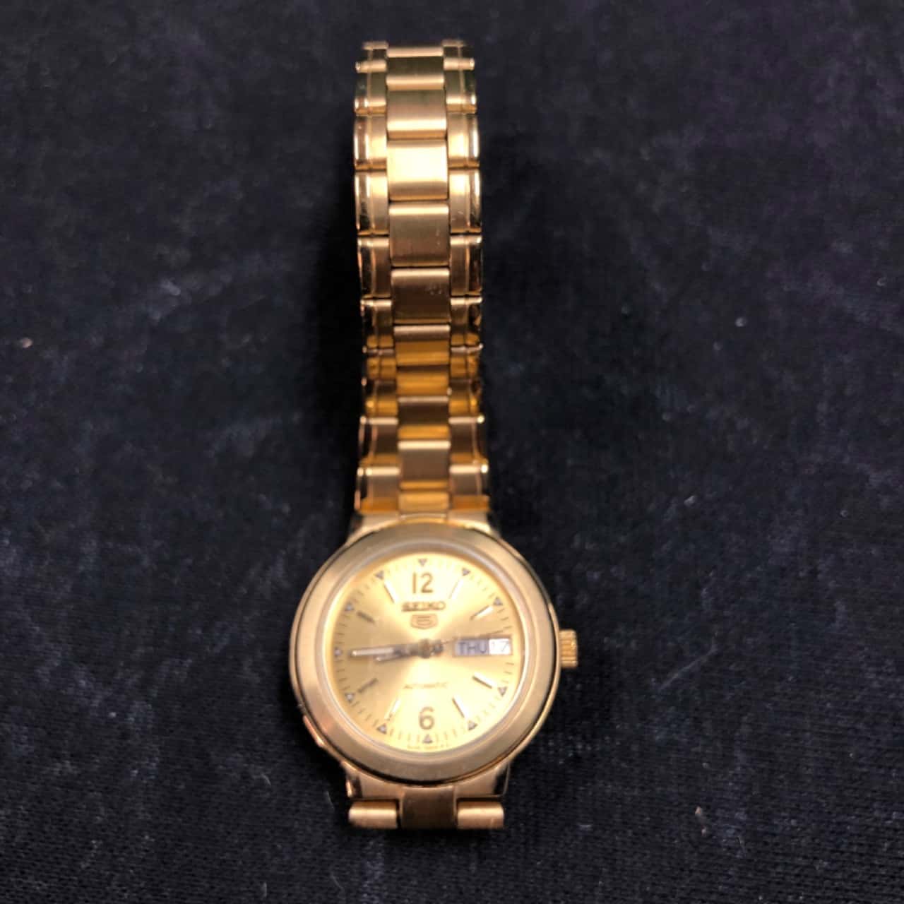 2002 Seiko-5 Automatic Watch with date and time